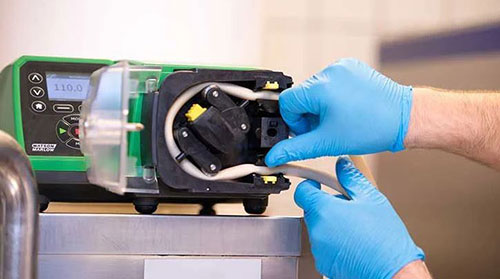 Paristaltic Pump Head Open