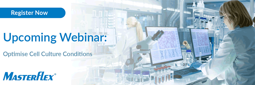 Maximize Cell Culture Production with Masterflex from Cole-Parmer