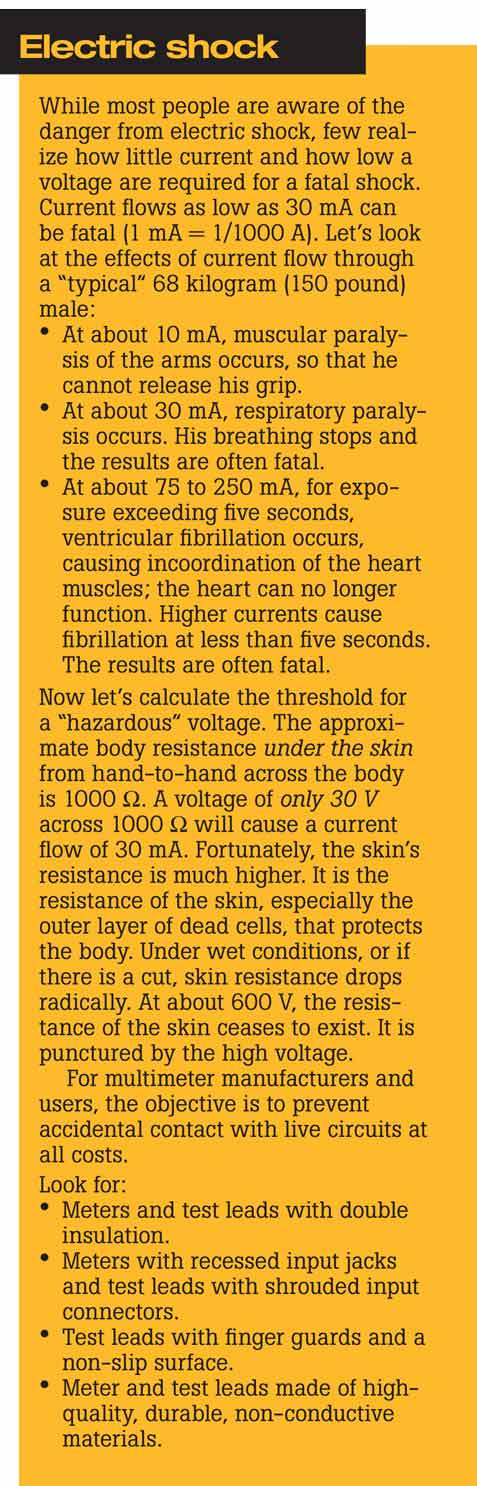 ABCs of Multimeter Safety from Cole-Parmer